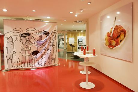 Exhibition Currywurst Museum Schutzenstrabe Berlin Editorial Stock ...
