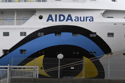 German Cruise Ship Aida Aura Docked Editorial Stock Photo - Stock Image ...