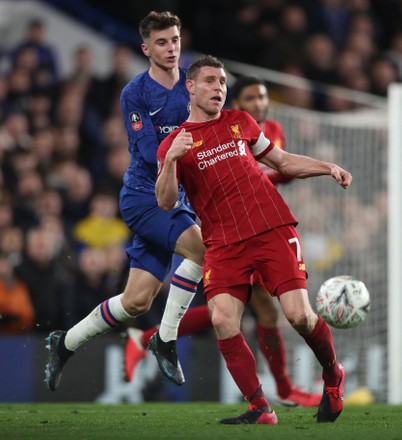 James Milner Liverpool Mason Mount Chelsea Editorial Stock Photo ...