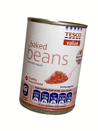 Tesco Value Baked Beans Editorial Stock Photo - Stock Image | Shutterstock