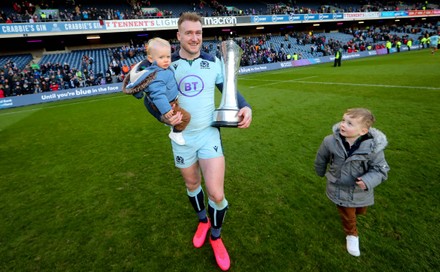 Scotland Vs France Scotlands Stuart Hogg Editorial Stock Photo - Stock ...