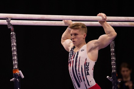 Gymnast Shane Wiskus Usa Competes During Editorial Stock Photo - Stock ...