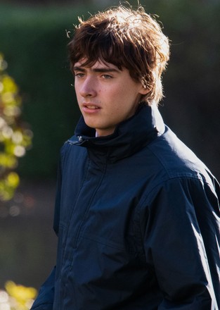 Liam Gallaghers Son Gene Gallagher Arrives Editorial Stock Photo ...