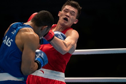 Australian Paulo Aokuso Blue Action During Editorial Stock Photo ...
