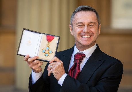 Choreographer Stephen Mear His Cbe Medal Editorial Stock Photo - Stock ...