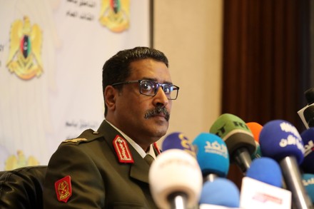 Libyan National Army Lna Spokesman Major Editorial Stock Photo - Stock ...
