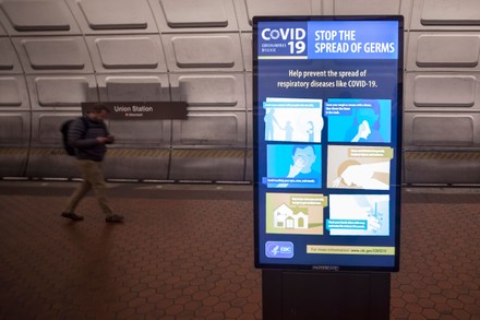 Informational Sign Washington Metropolitan Area Transit Editorial Stock ...