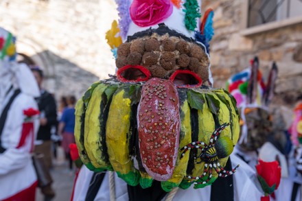 Botarga Male Villager Wearing Mask Representing Editorial Stock Photo ...