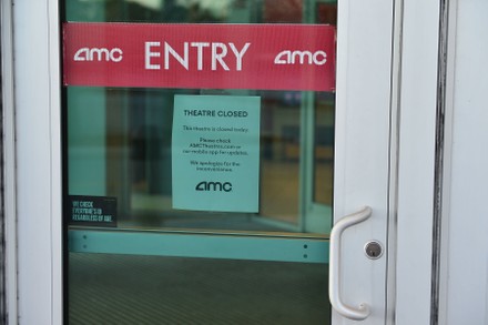 Amc Movie Theater Forced Close Editorial Stock Photo - Stock Image ...