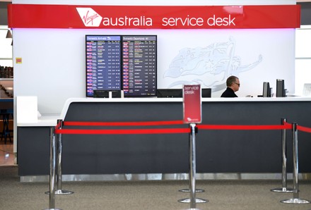 View Virgin Australia Service Desk Brisbane Editorial Stock Photo ...