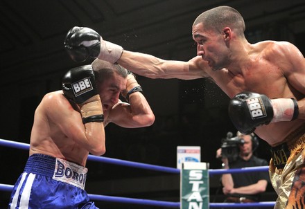 Courtney Fry Receives Attention His Corner Editorial Stock Photo ...