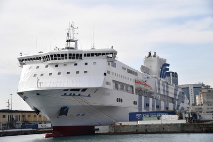 Gnv Splendid Ferry Transformed Into Hospital Editorial Stock Photo ...