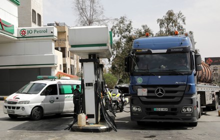 Ambulance Fuel Truck Get Refill Petrol Editorial Stock Photo - Stock ...