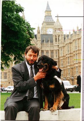David Blunkett Mp Offa His Guide Editorial Stock Photo - Stock Image ...