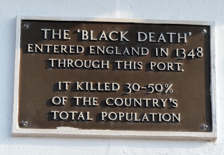 View Black Death Sign Weymouth Dorset Editorial Stock Photo - Stock ...