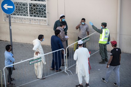 Lockdown of an area in Dubai over coronavirus concerns, United Arab ...