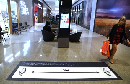 Sign Reminding People About Social Distancing Editorial Stock Photo ...