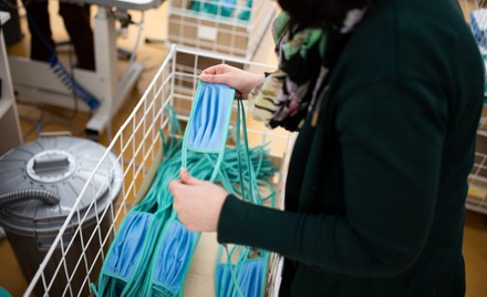 imágenes de Bodywear company Mey produces protection masks, Albstadt ...