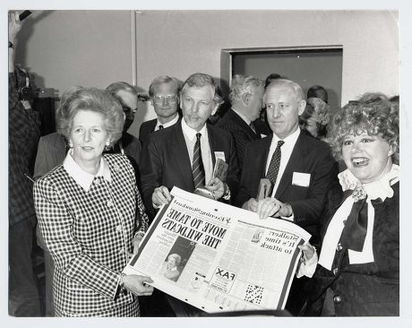Margaret Thatcher Pm 1989 Mrs Margaret Editorial Stock Photo - Stock ...