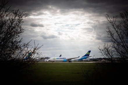 Air Caraibes Aircraft Parked On Tarmac Editorial Stock Photo - Stock ...