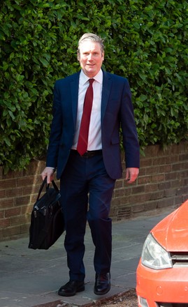 Keir Starmer Emerges His Kentish Town Editorial Stock Photo - Stock ...