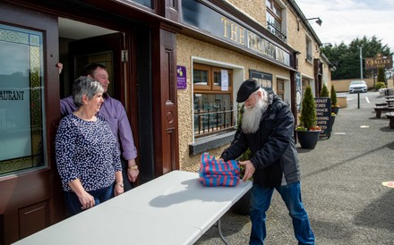 Tommy Dillon Monasterboice Collects His Sunday Editorial Stock Photo ...