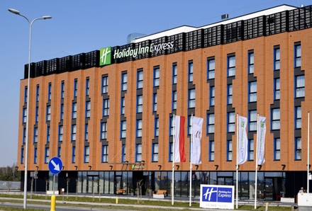 Exterior View Holiday Inn Express Hotel Editorial Stock Photo - Stock ...