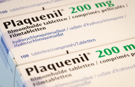 Illustration Picture Shows Boxes Plaquenil Medecine Editorial Stock ...