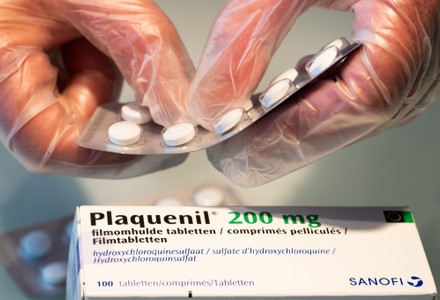 Illustration Picture Shows Plaquenil Tablets Pharmacy Editorial Stock ...