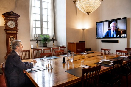 Swedens King Karl Gustaf During Video Editorial Stock Photo - Stock ...