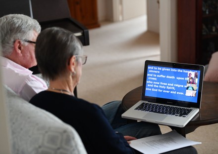 Anglican Parishioner Chris Bowes R Her Editorial Stock Photo - Stock ...