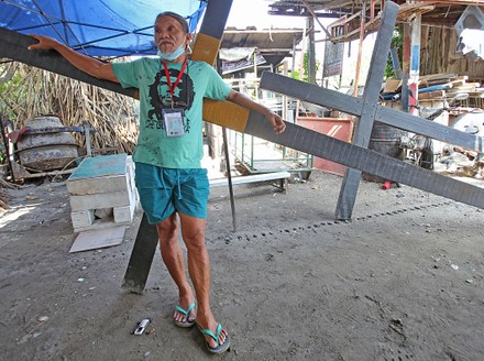 Filipino Penitent Ruben Enaje Who Nailed Editorial Stock Photo - Stock ...