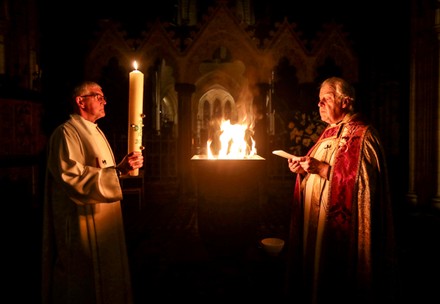 Paschal Fire Light Hope Editorial Stock Photo - Stock Image | Shutterstock