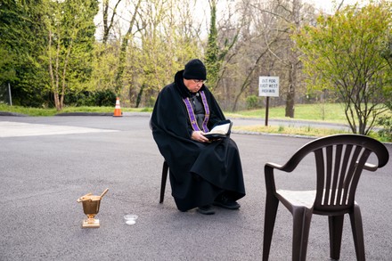 On Easter Sunday Father Shaun Foggo Editorial Stock Photo - Stock Image ...