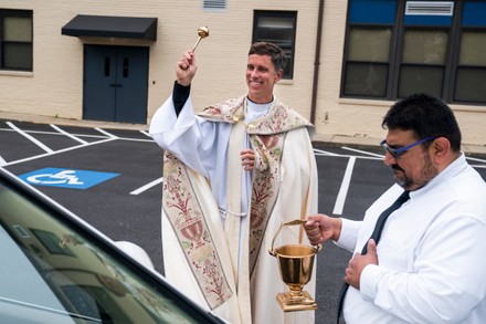 On Easter Sunday Father Shaun Foggo Editorial Stock Photo - Stock Image ...