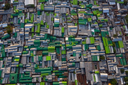 Aerial View Korail Slum Editorial Stock Photo - Stock Image | Shutterstock