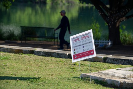 City Austin Parks Department Issued Signs Editorial Stock Photo - Stock ...