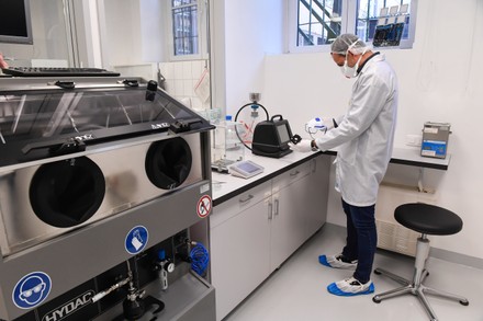 Professor Balazs Illes Examines Respirator New Editorial Stock Photo ...