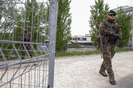 Swiss Border Guard Officers Swiss Soldiers Editorial Stock Photo ...