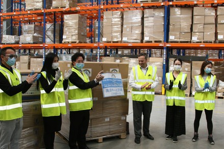 Delegates Attend Ceremony Chinese Community Britain Editorial Stock ...