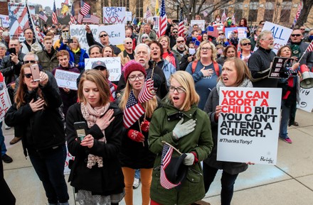 People Recite Us Pledge Allegiance During Editorial Stock Photo - Stock ...