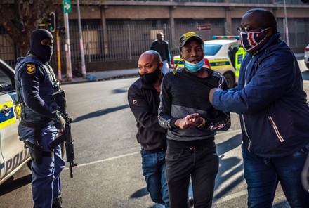 Members South African Police Services Saps Editorial Stock Photo ...