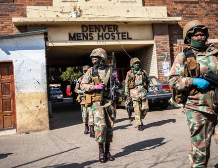 Members South African National Defense Force Editorial Stock Photo ...