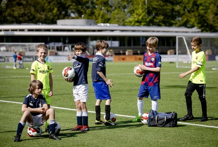 Children Attend Their Teams Training Session Editorial Stock Photo ...