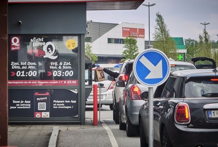 Quick Fast Food Chain Has Reopened Editorial Stock Photo - Stock Image ...