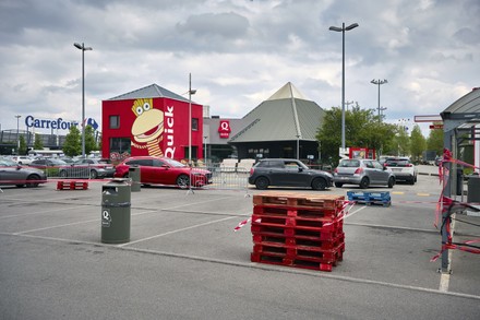 Quick Fast Food Chain Has Reopened Editorial Stock Photo - Stock Image ...