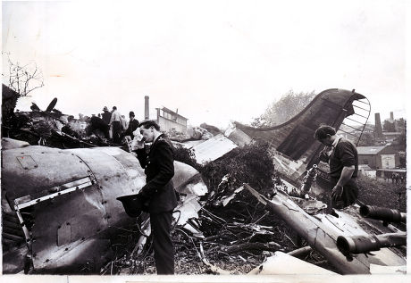 Stockport Plane Crash June 4th 1967 Editorial Stock Photo - Stock Image ...