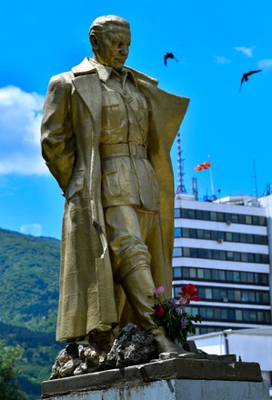 Monument Late Yugoslav Communist President Josip Editorial Stock Photo ...