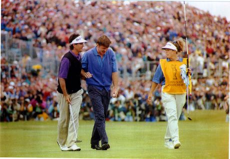 Nick Faldo Golfer 1992 Caddie Fanny Editorial Stock Photo - Stock Image ...
