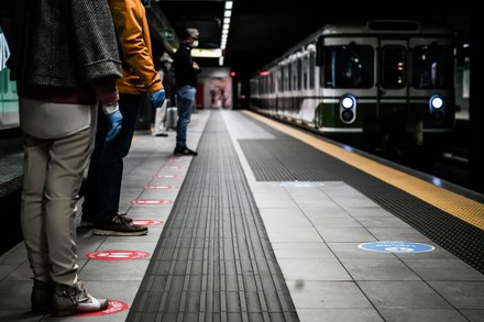 Passengers Subway Indications Safety Rules During Editorial Stock Photo ...